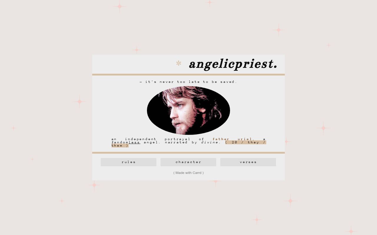 THE ANGELIC PRIEST